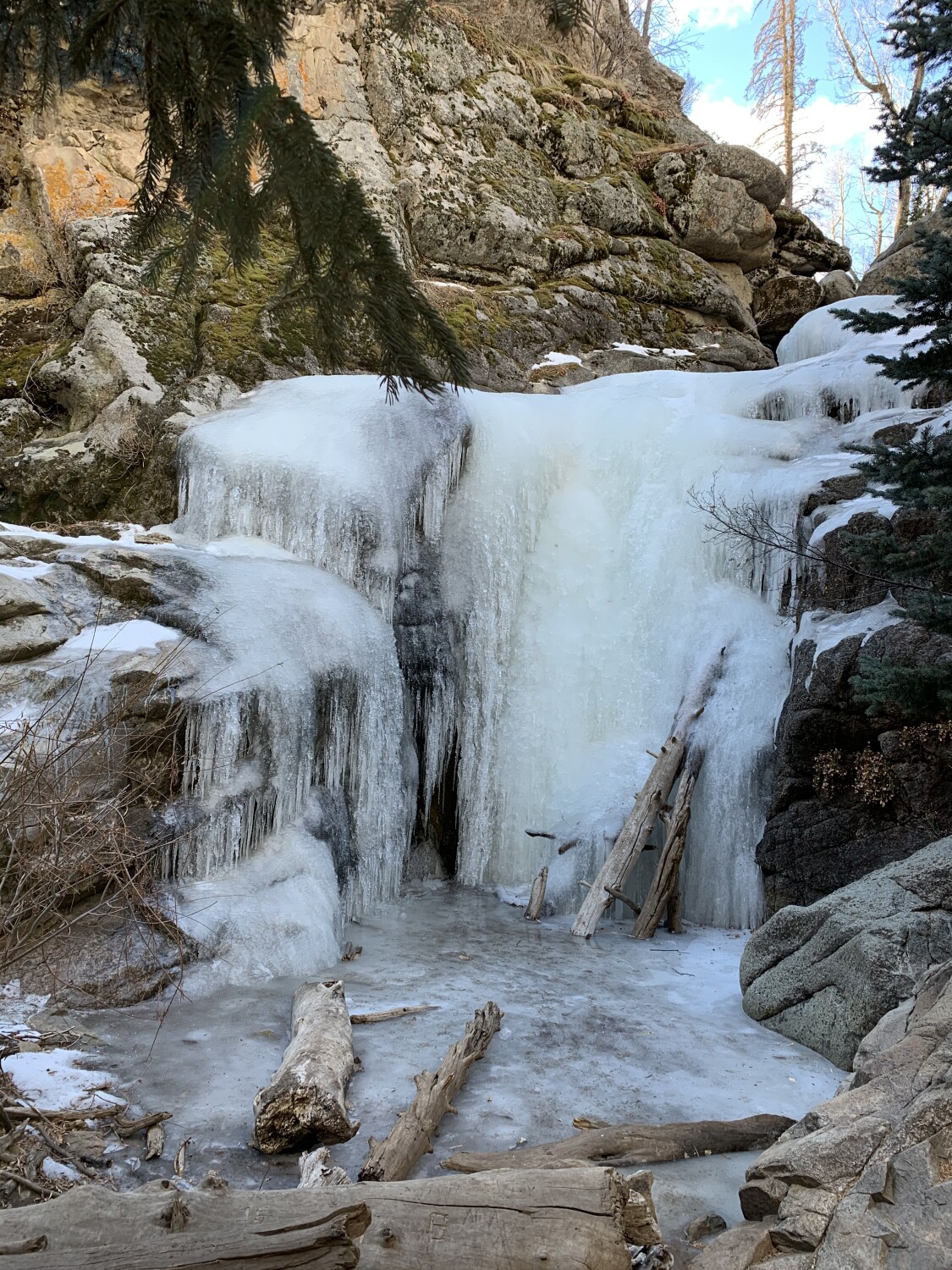 Competition Page | Frozen waterfall | Amber Offutt | This was a ...
