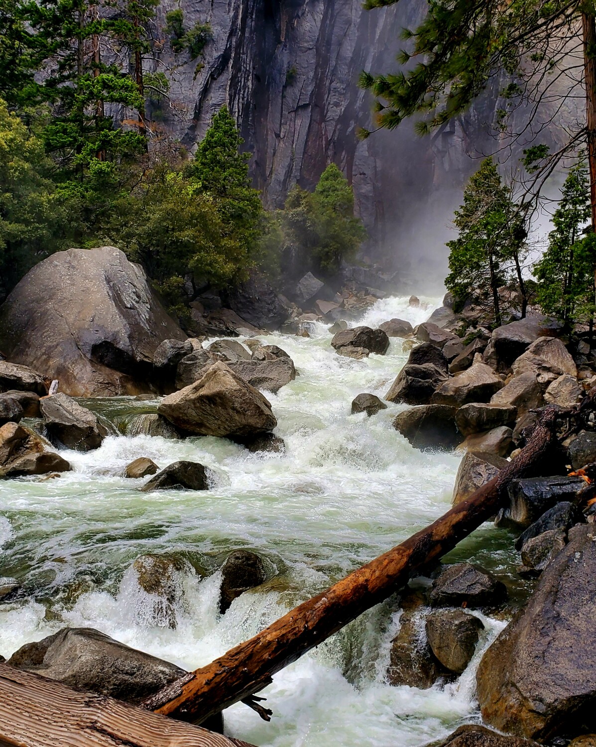 Competition Page | Yosemite Falls | George Runkle | Base of Yosemite ...