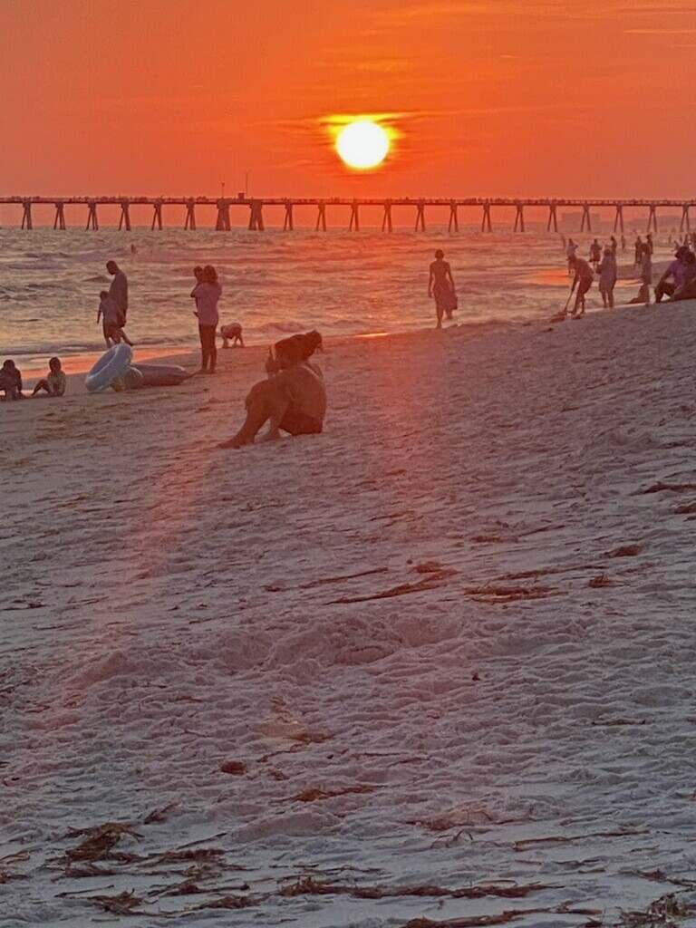 Competition Page | Orange Ocean Sunset | rhonda farley | Sunset that I ...